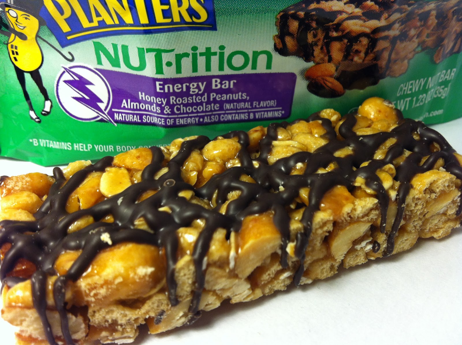 Crazy Food Dude: Review: Planters NUT-rition Energy Bar