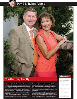 Fort Worth Business Press 2015: The Rushing Family