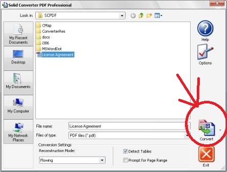 Chuyển PDF sang Word bằng Solid Converter PDF Pro
