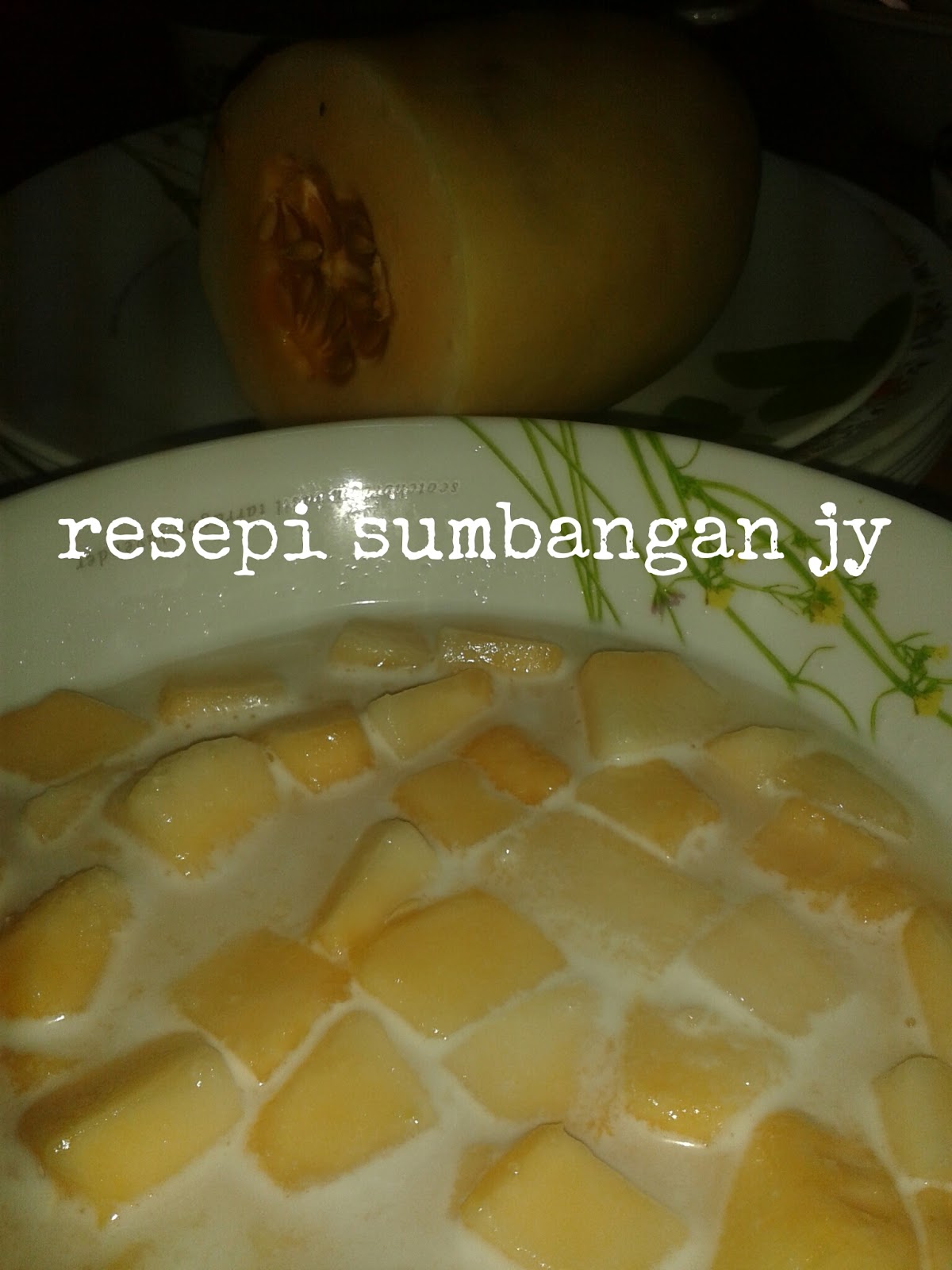 RESEPI SUMBANGAN JY 2008-2022: 538. TIMUN SUSU-IFTAR 24