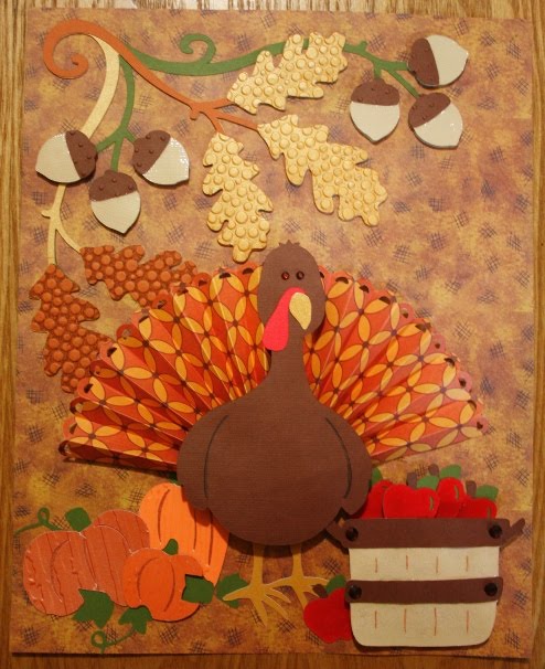 Craft with Bee: Thanksgiving Wall Decor