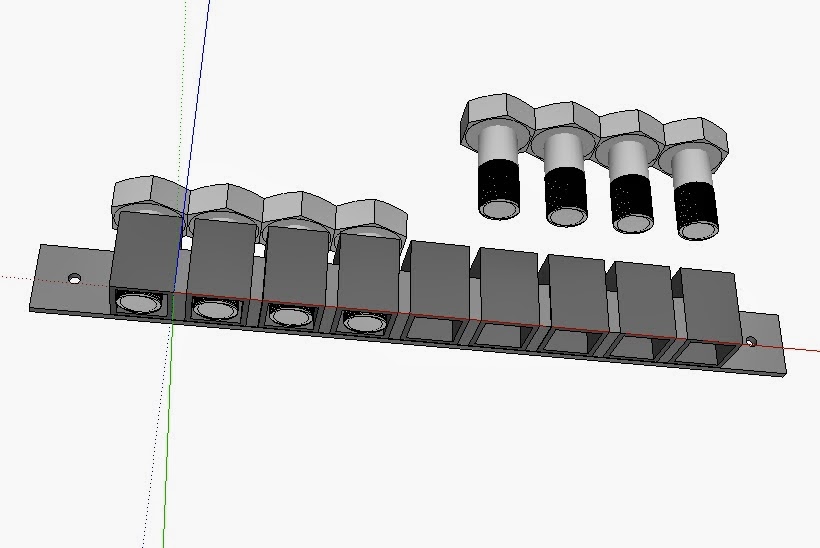 Persimmon Forge: Professional Blacksmithing: Fly Press Tool Rack
