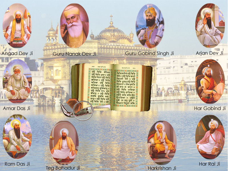 History of Sikhs and Present Modern Sikhs: Sikh Gurus