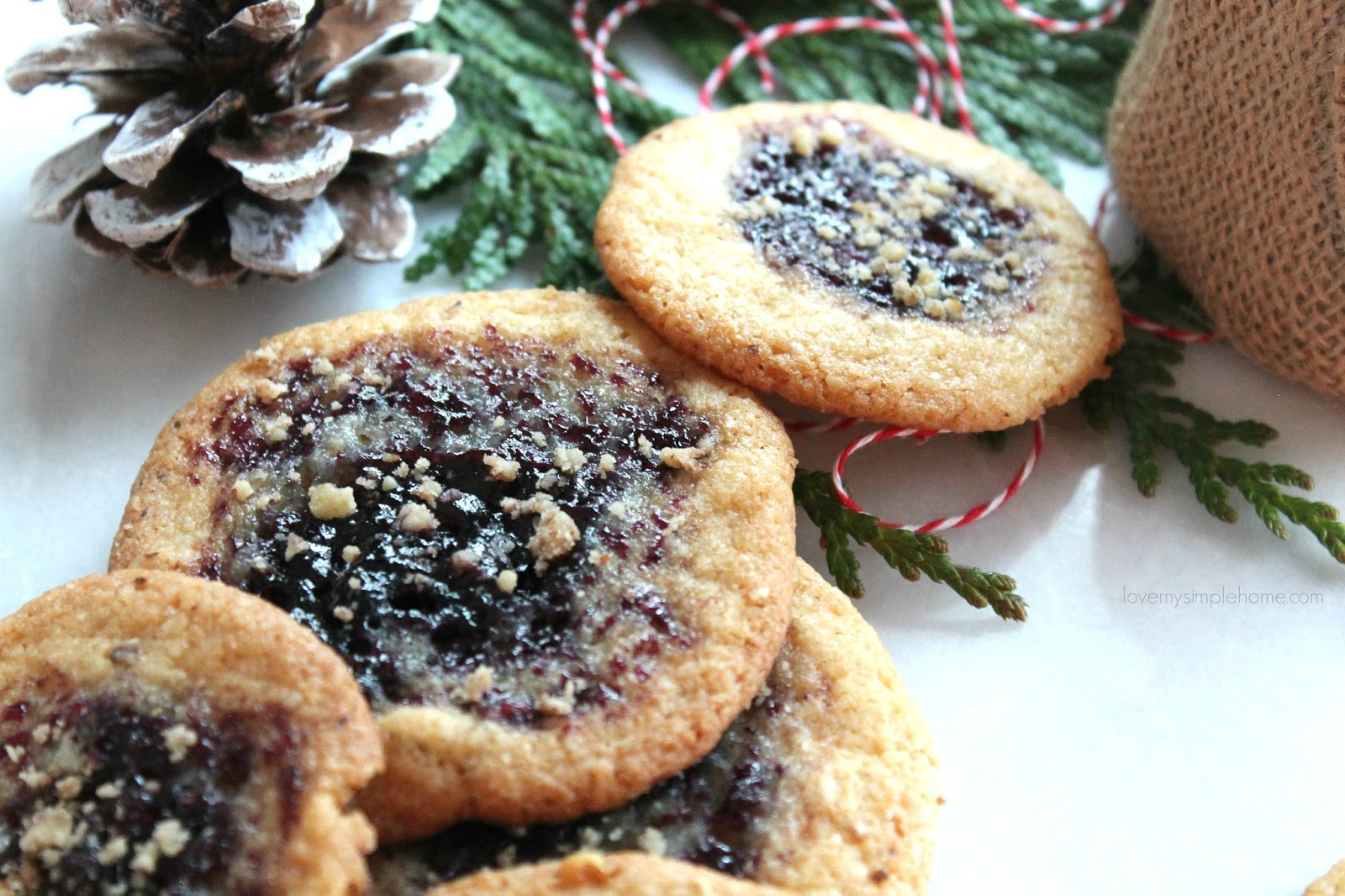 Easy Jammy Sugar Cookies | love my simple home