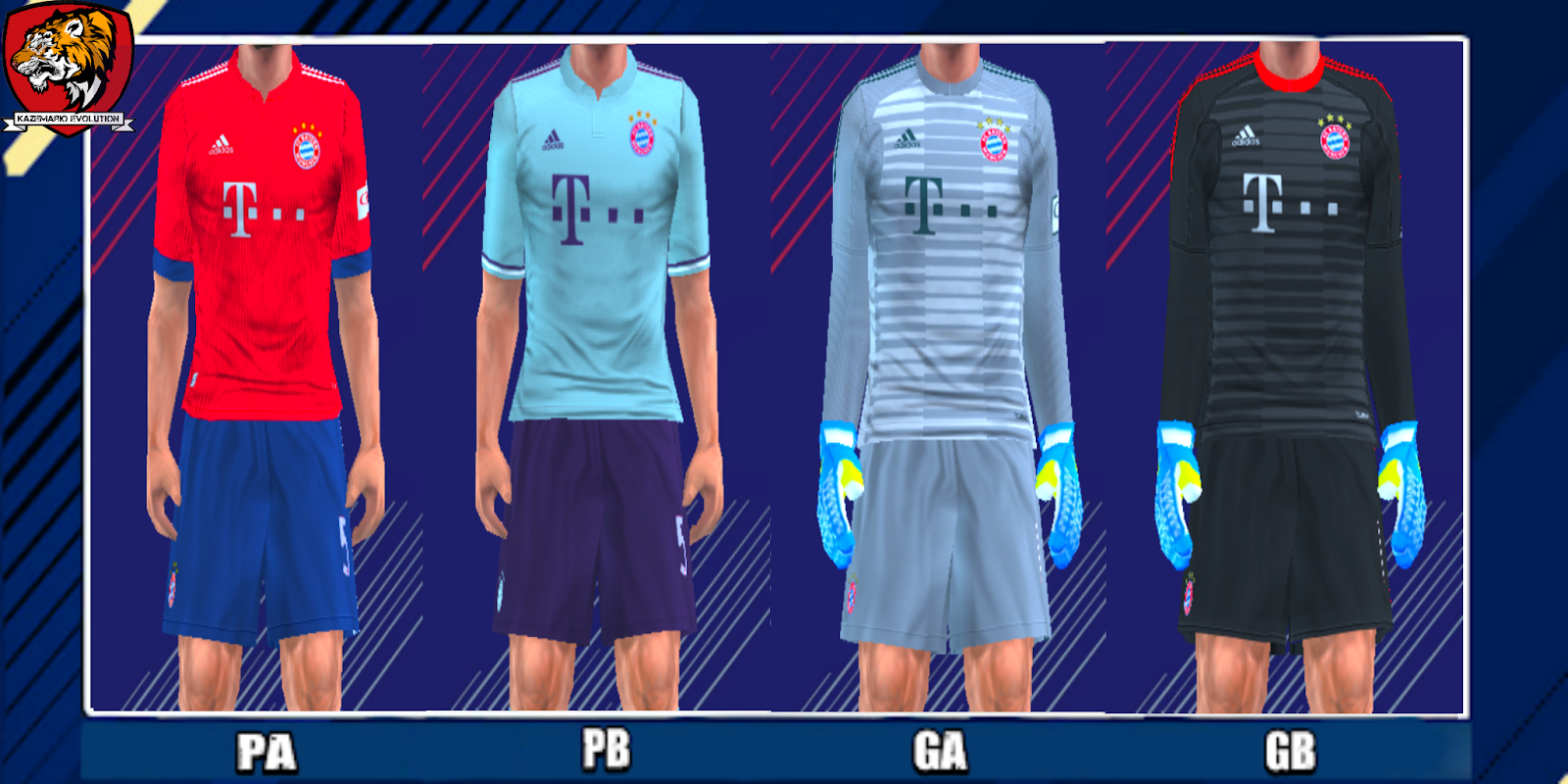 Bayern Munich 18/19 Kits - PES PSP (PPSSPP) - Revelationrevelry