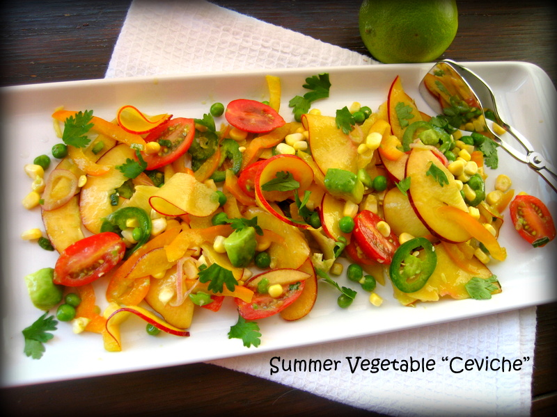 Home Cooking In Montana: Summer Vegetable "Ceviche"... without the seafood.