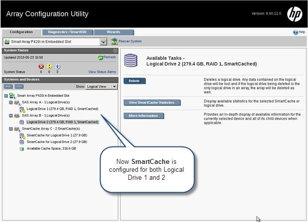 Hi, I am Golam Mortuza Zishan. Welcome to My Blog: HP SmartCache Configuration Process