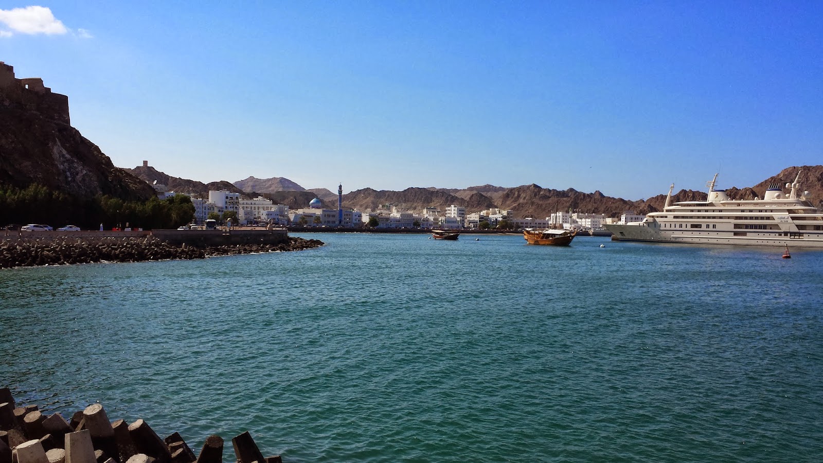Deira Diary: Muscat's Matra marina - into and out of the blue