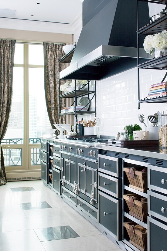 Eye For Design: French Kitchens....... Keep Them Authenic