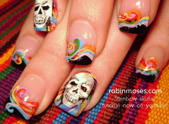 Nail Art by Robin Moses: "scary nails" "gore nails" "horror nails ...