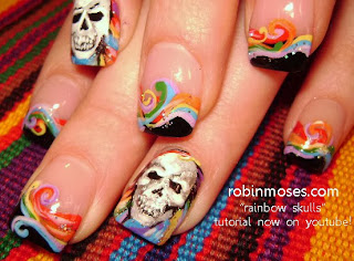 Nail Art by Robin Moses: "scary nails" "gore nails" "horror nails ...