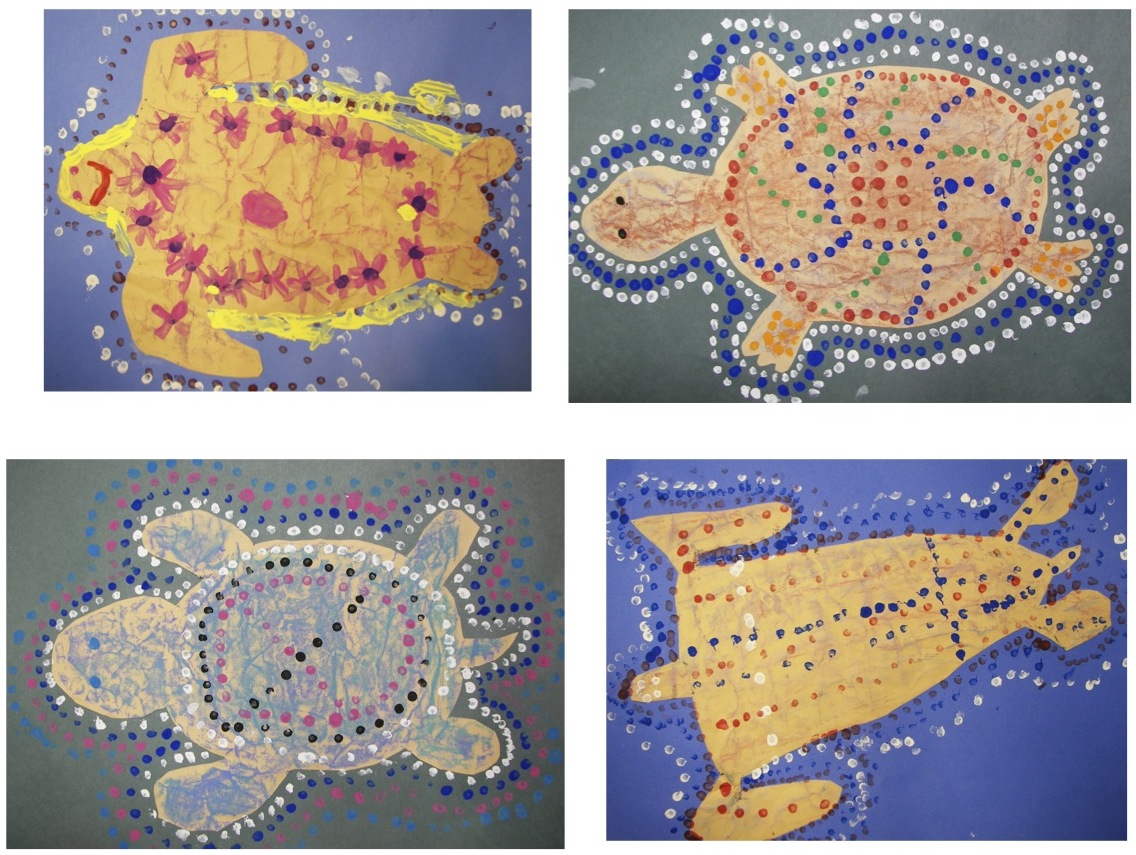 The Rolling Artroom: Aboriginal Turtles 1st-3rd Grade