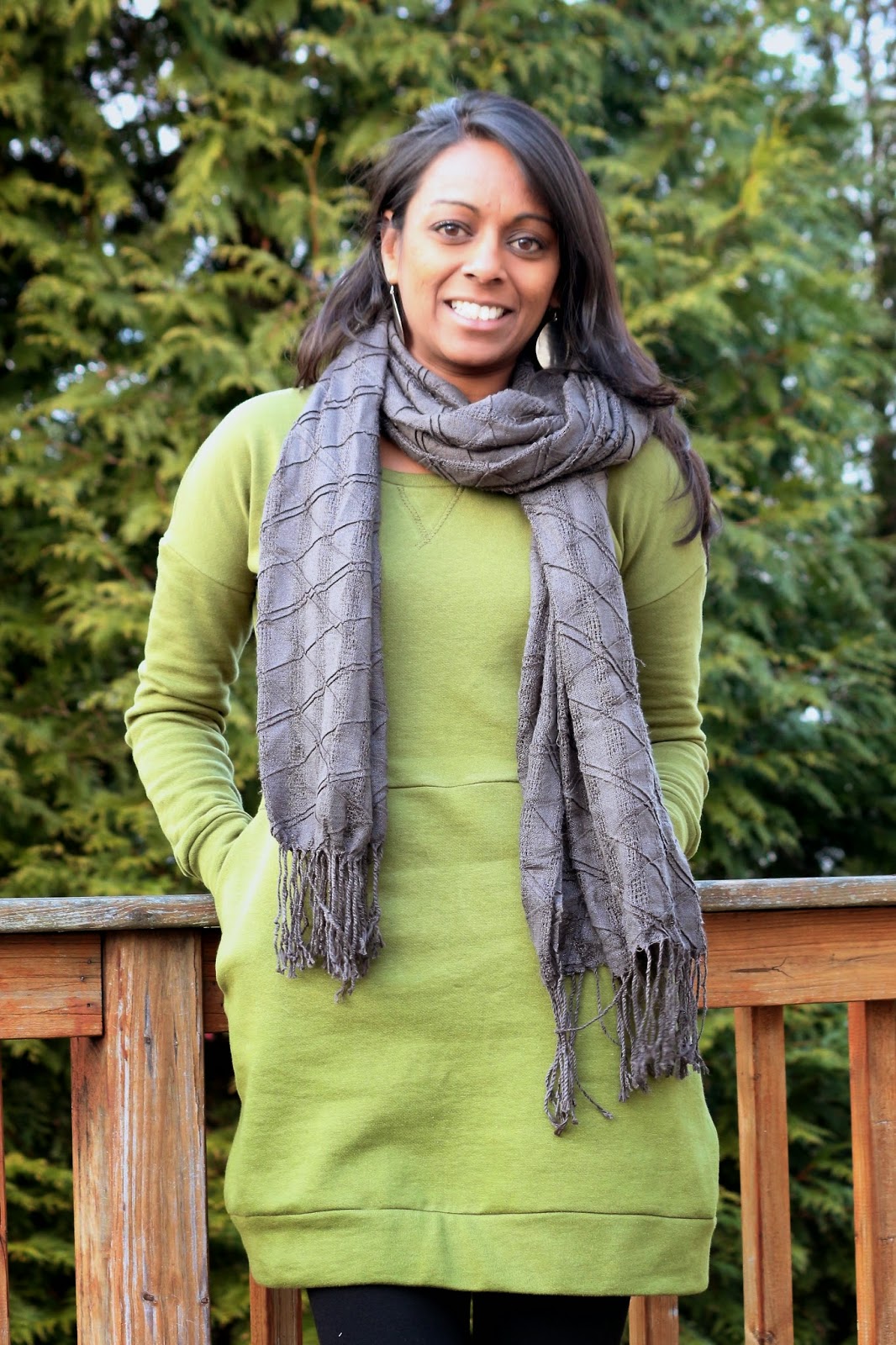 Zaaberry: Sweatshirt Dress for Me // My Creative Process