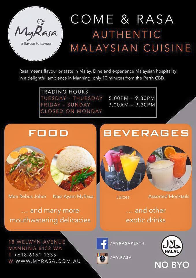 umiyumi2 : our life in perth, WA: MyRasa - Restoran Melayu terbaru akan ...