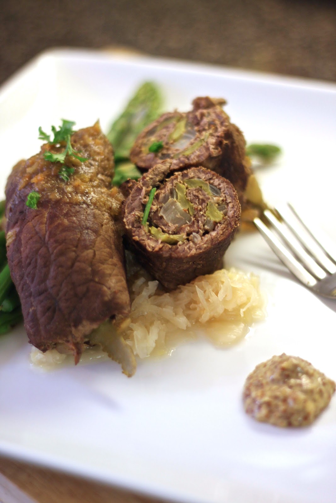 Jenessa's Dinners: german rouladen