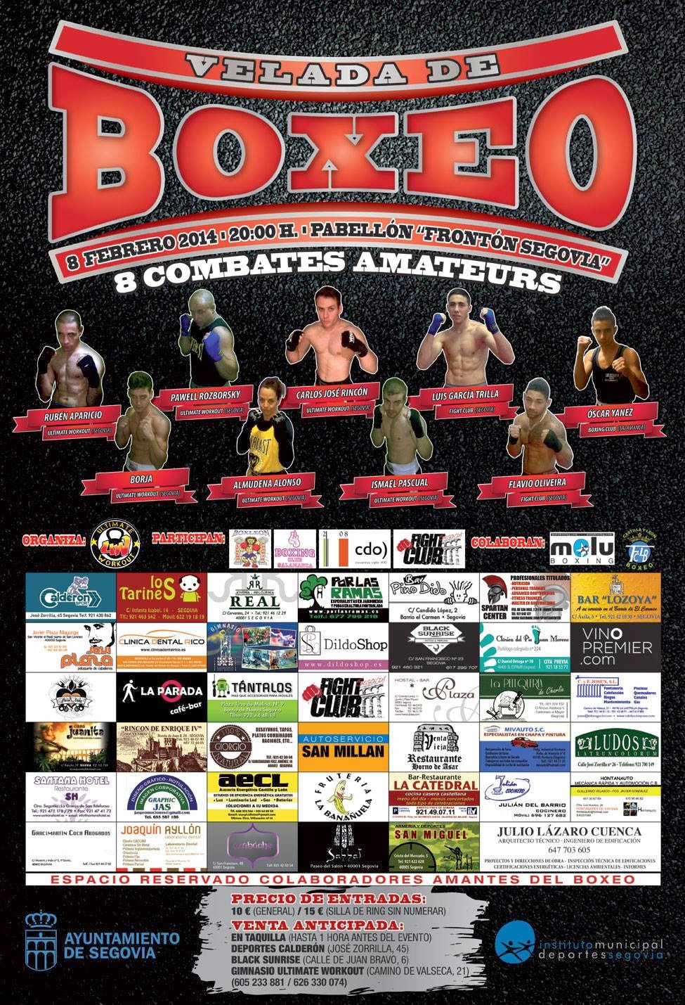 COMANDO ALCANTARILLA: [Fotos] Gran velada de boxeo de 8 combates ...