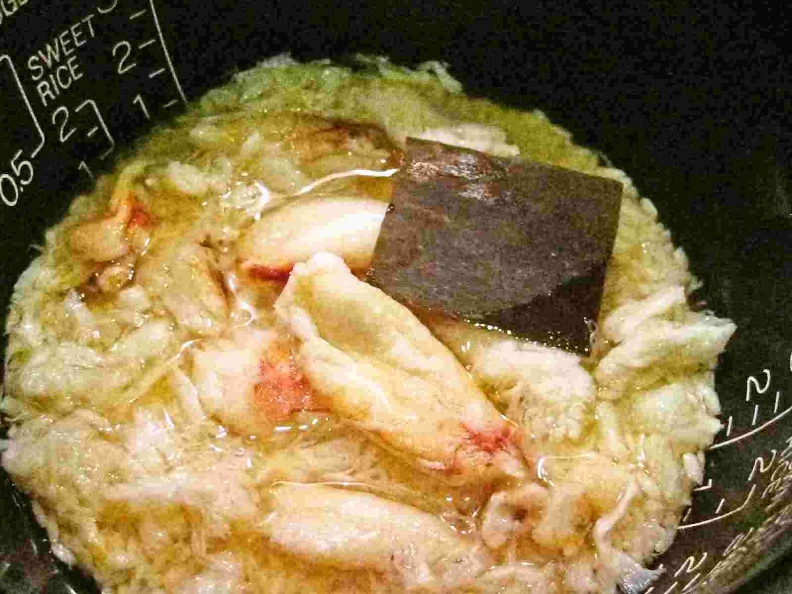Recipes for Tom: Kani meshi / crab rice