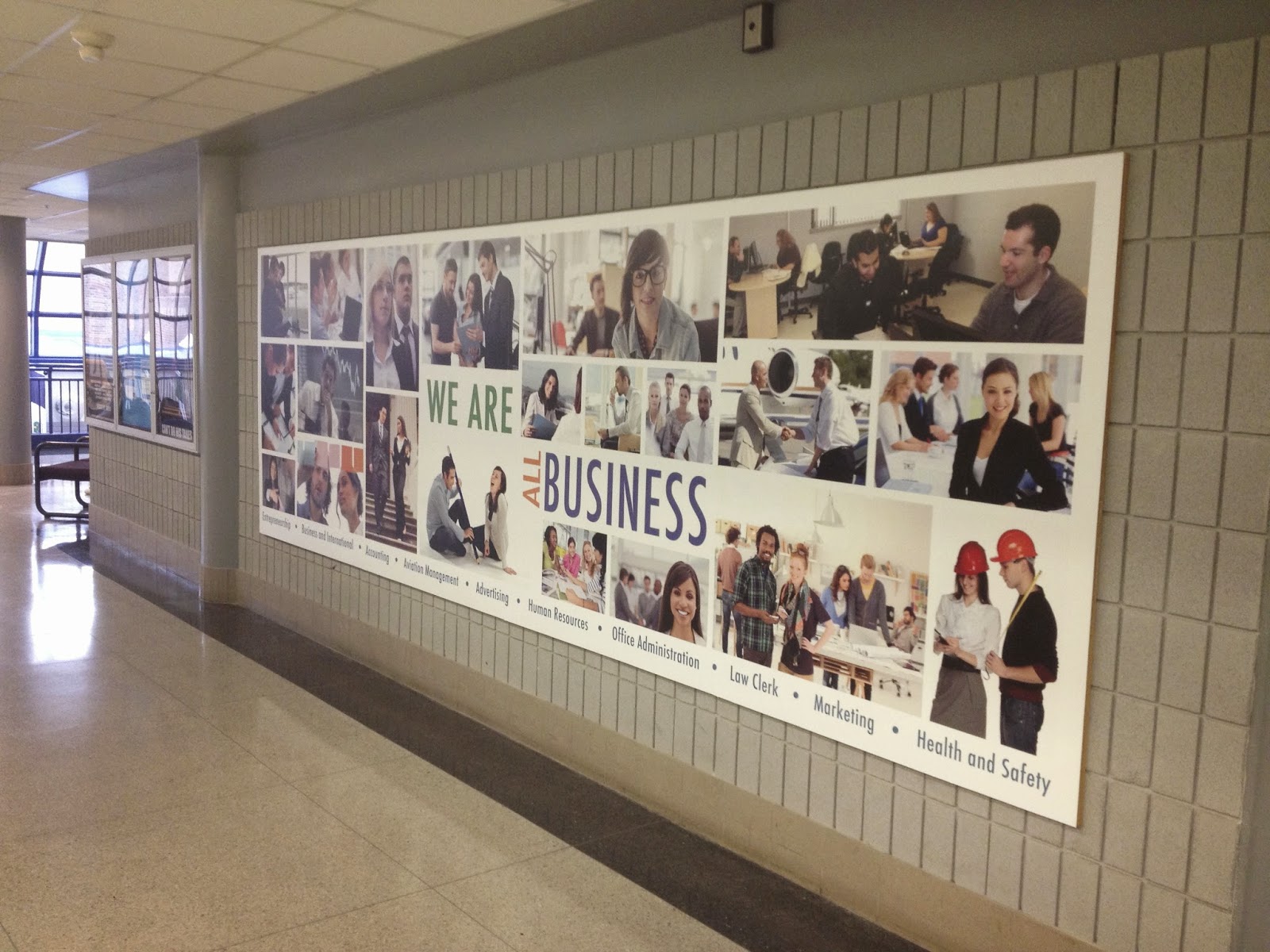 Georgian College Mural - Eminent Custom Graphics inc.