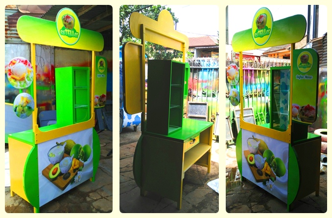 Booth Portable Es Teler | Booth Portable Murah-Booth portable-Meja ...