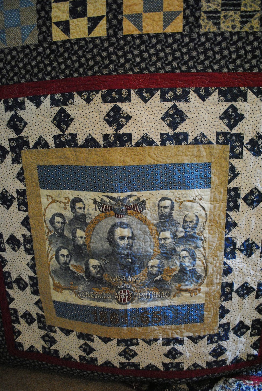Brambly Pines: Union Civil War Quilt