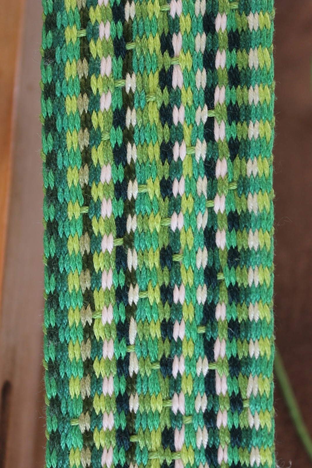 ASpinnerWeaver: Weaving a Pattern Inspired by Minecraft