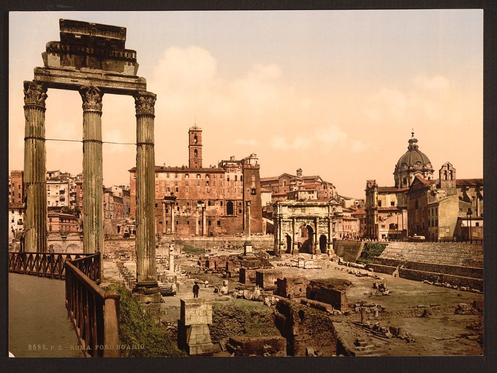 Rome 120 Years Ago: 40 Wonderful Photochrome Prints of the Capital of ...