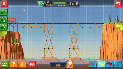 Build a Bridge Level 1-30 Solved, 3 Star Walk Through - Gamers Amatir