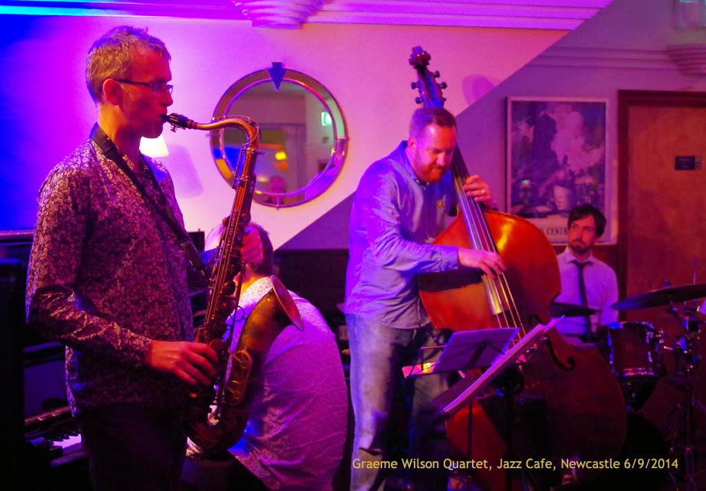 bebop spoken here: Graeme Wilson Quartet @ Jazz Café. September 6