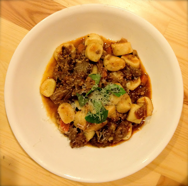 Live Fast, Eat Slow: Gnocchi with Homemade Pork Cheek Ragu