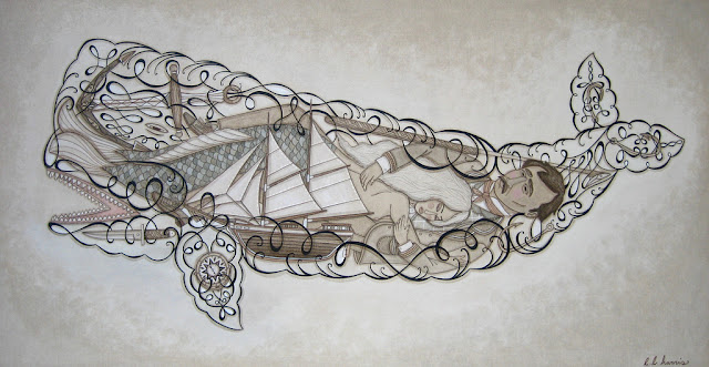 the prettiest thistles: Evan B. Harris, Whales, and All Things Nautical