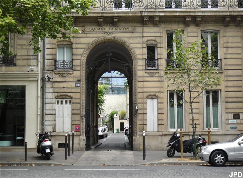 Paris-bise-art : Square Beaujon