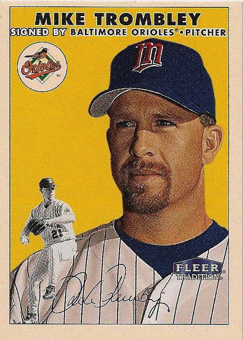 Orioles Card "O" the Day: Mike Trombley, 2000 Fleer Tradition #117