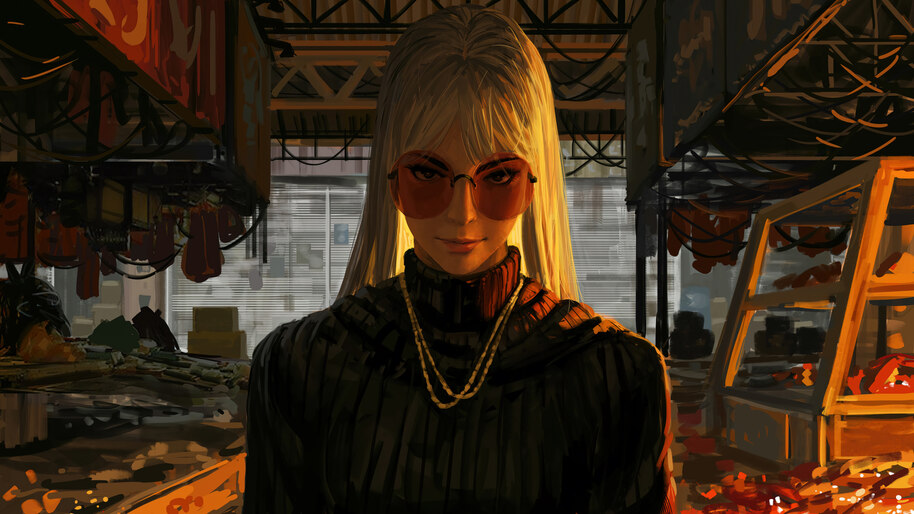 #8.3204, Baddass, Girl, 4K Wallpaper PC Desktop