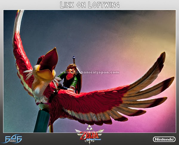 The Legend of Zelda: Skyward Sword - Link on Loftwing (First 4 Figures)