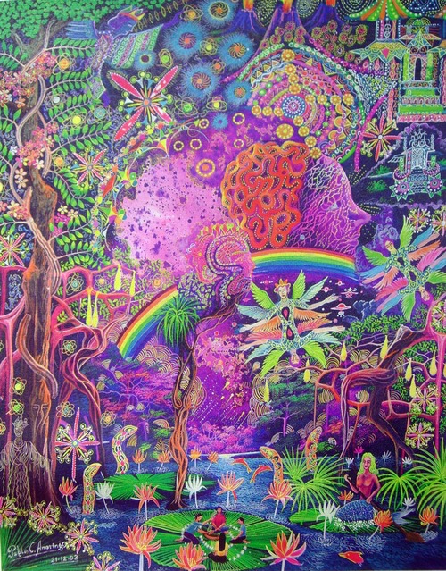 the young and the braless: happy daze