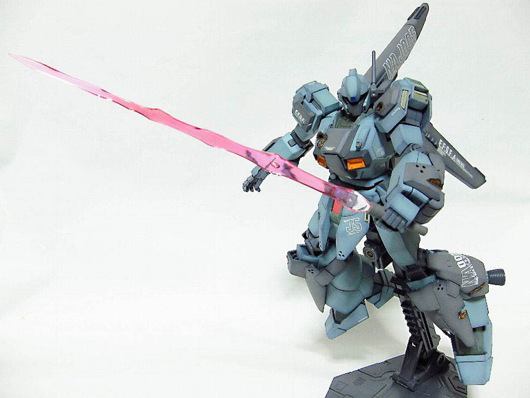 GUNDAM GUY: HGUC 1/144 RGM-89S Stark Jegan Battle Damage - Customized Build