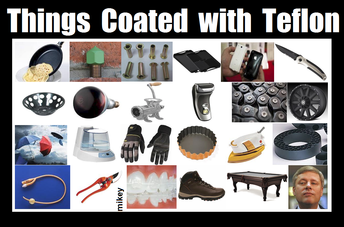 Aunty Harper Graphics by mikey: Things Coated with Teflon