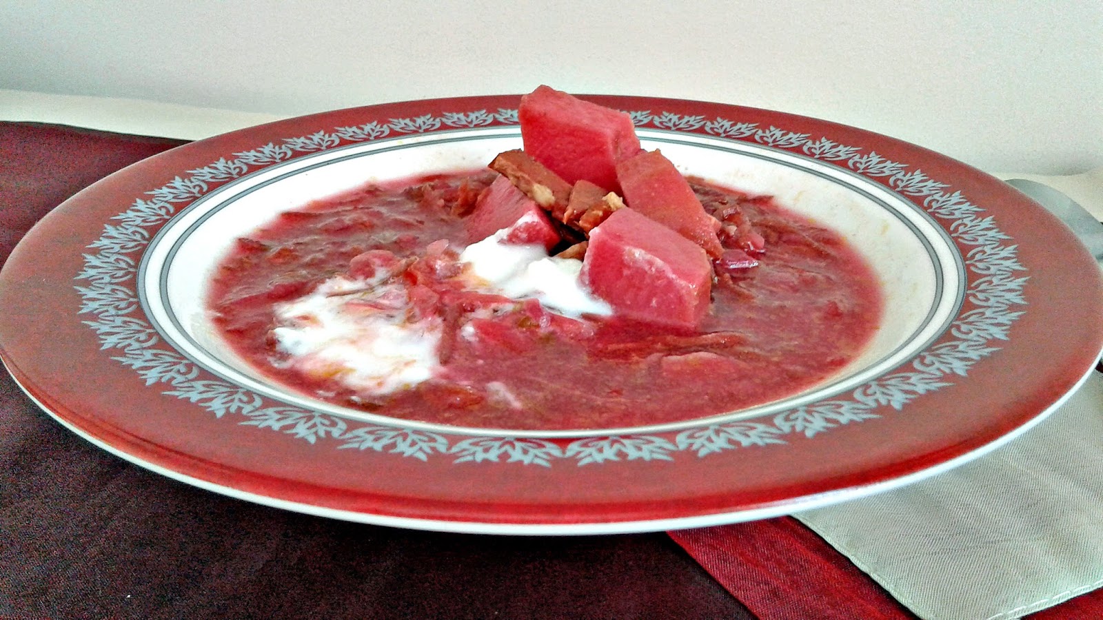 Mis Recetas con Historia: Sopa borsch o sopa de remolacha