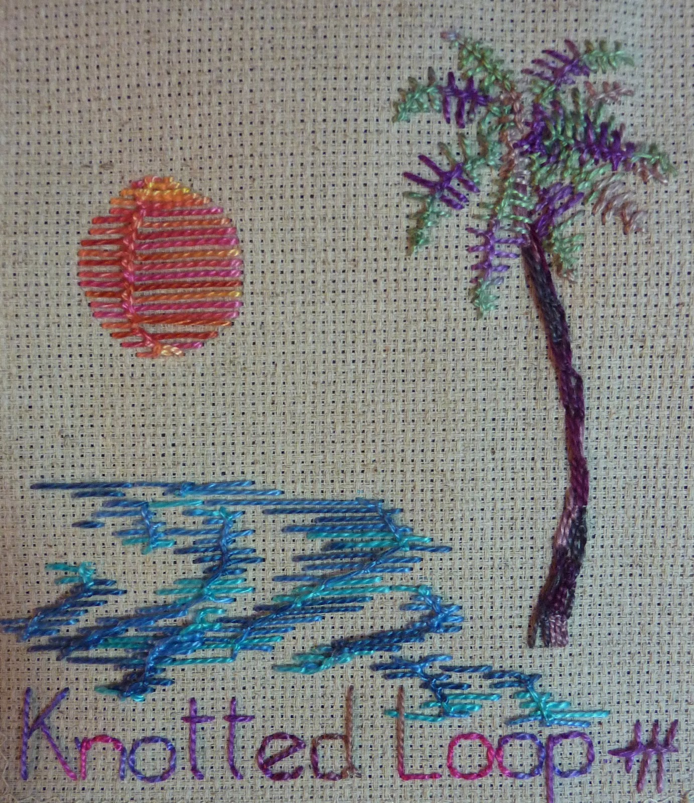 Connie Eyberg Originals: TAST - Knotted Loop Stitch - Week 41 and Blog ...