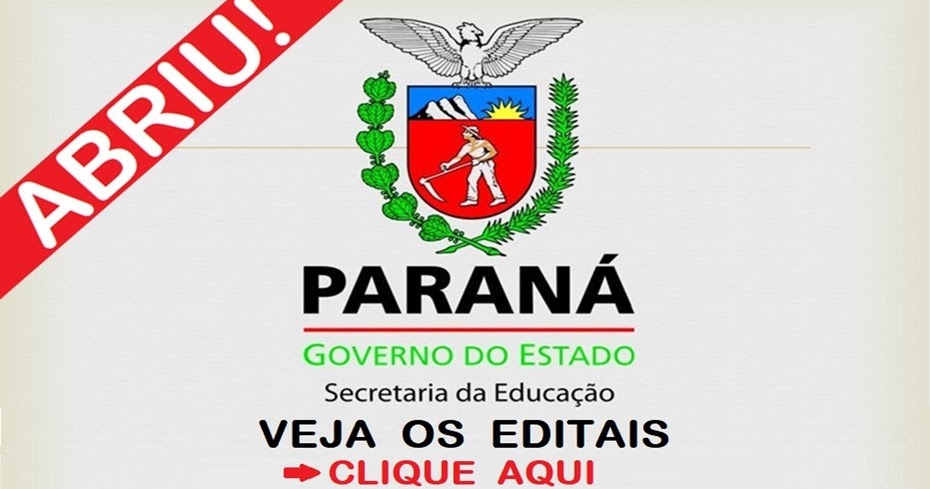 SEED - PR anuncia dois Editais de Processos Seletivos que somam 11 mil ...