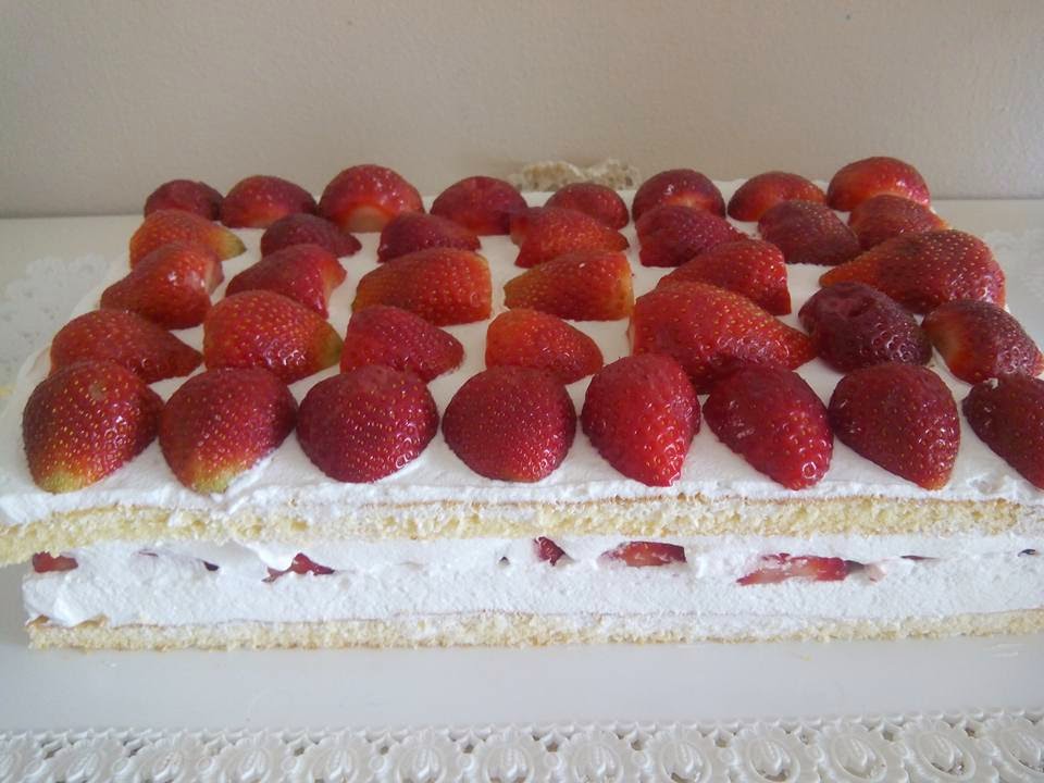 Gabikin sladký svet: Japonské jahodové rezy