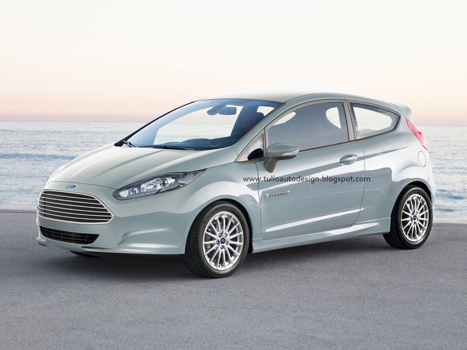 Túlio Auto Design: Ford Fiesta Electric 2013