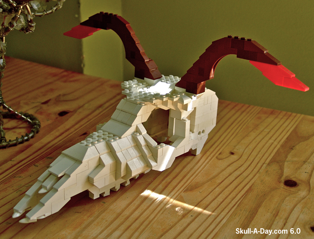 Lego Goat Skull