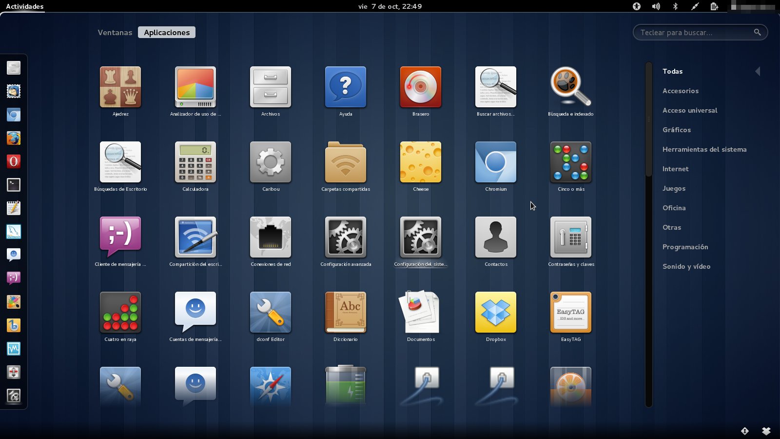 Personalizar GNOME (iconos, temas, extensiones, opciones) | El blog de ...