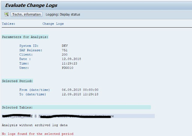 Namaste SAP: How to Enable Database Table Logging and analyze the log ...
