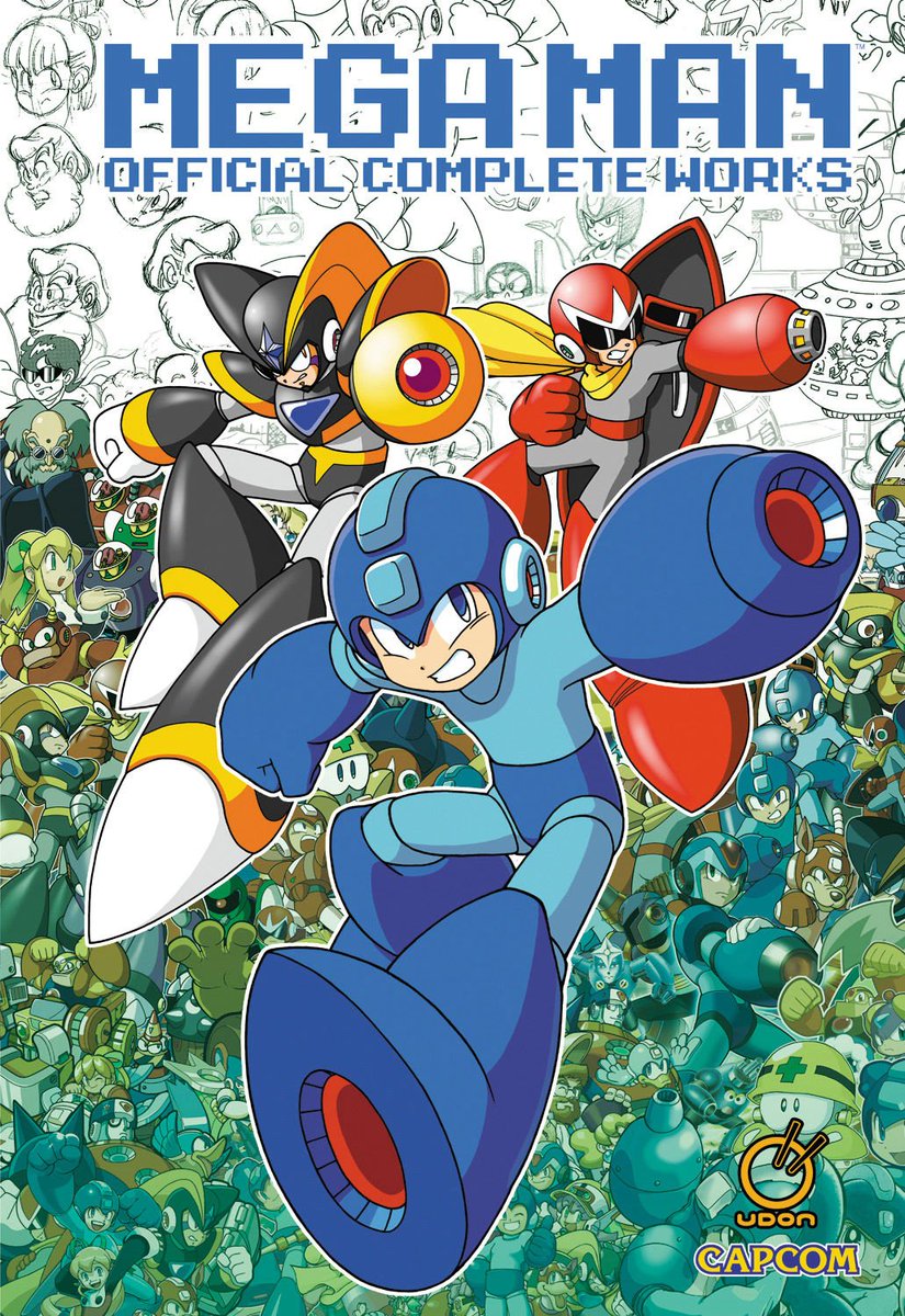 Rockman Corner: Mega Man: Official Complete Works Hardcover Reprint Due ...