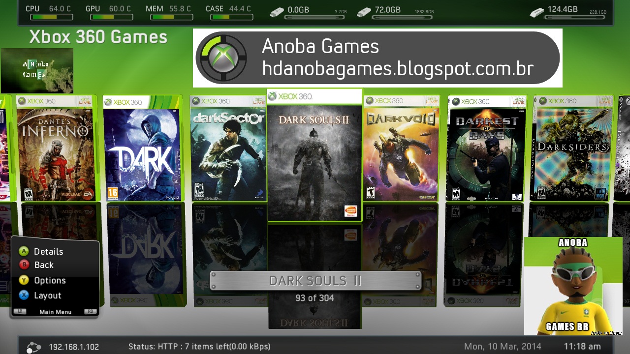 HD PARA XBOX 360 RGH / JTAG: HD EXTERNO 2TB SAMSUNG OU SEAGATE COM 300 ...