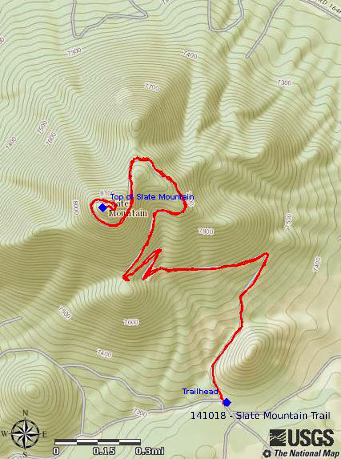 What's Up with Ellis: Slate Mountain Trail