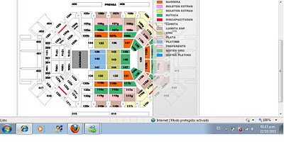 Arena Monterrey mapa concierto Morrissey - The colour and the music´s ...