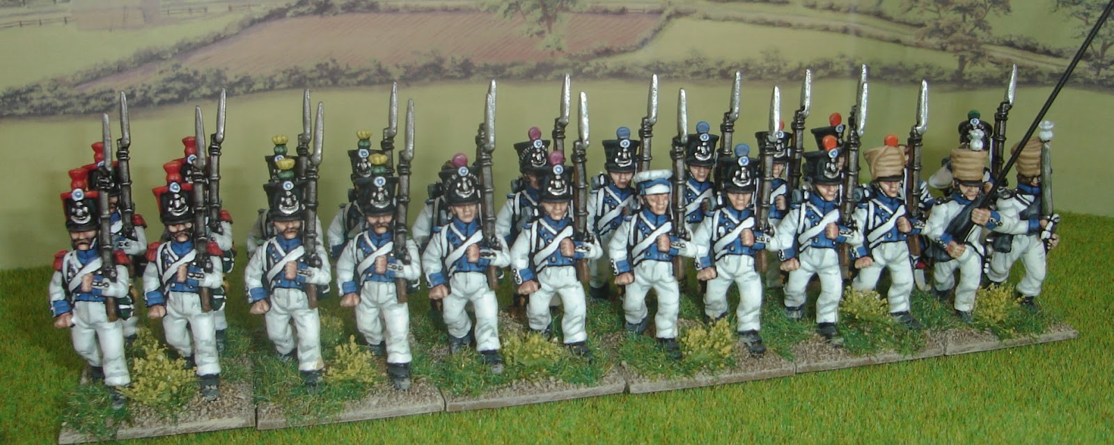 Kevs wargames Cabin: 28mm Front Rank Westphalian Line Infantry.